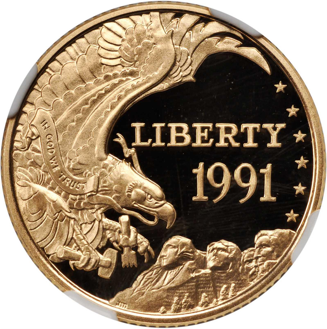 Value Of 1991 5 Mount Rushmore Gold Coin Sell Gold Coins
