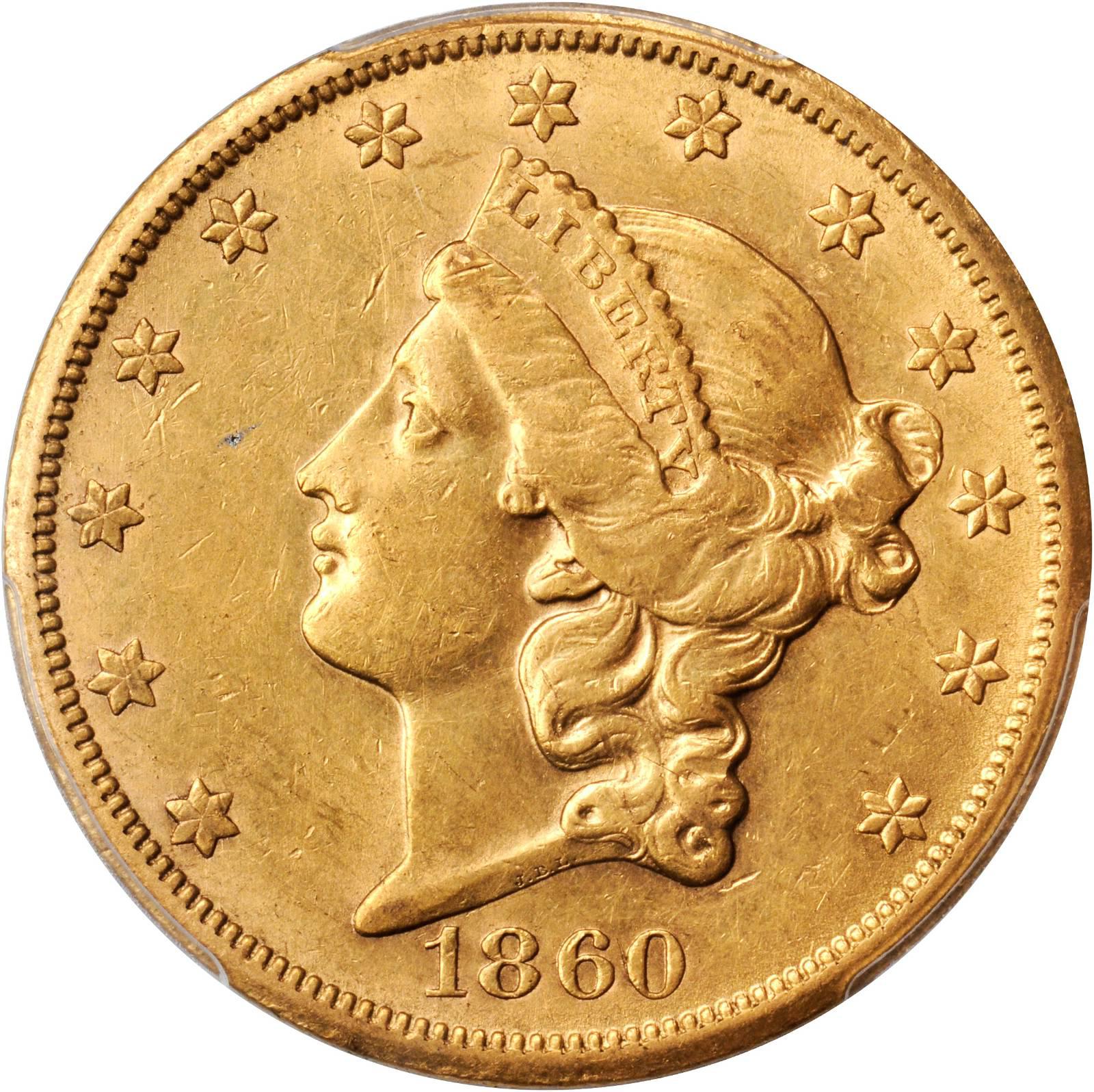 Value Of 1860 S 20 Liberty Double Eagle Sell Rare Coins Value Of 1860 S 20 Liberty Double Eagle Sell Rare Coins
