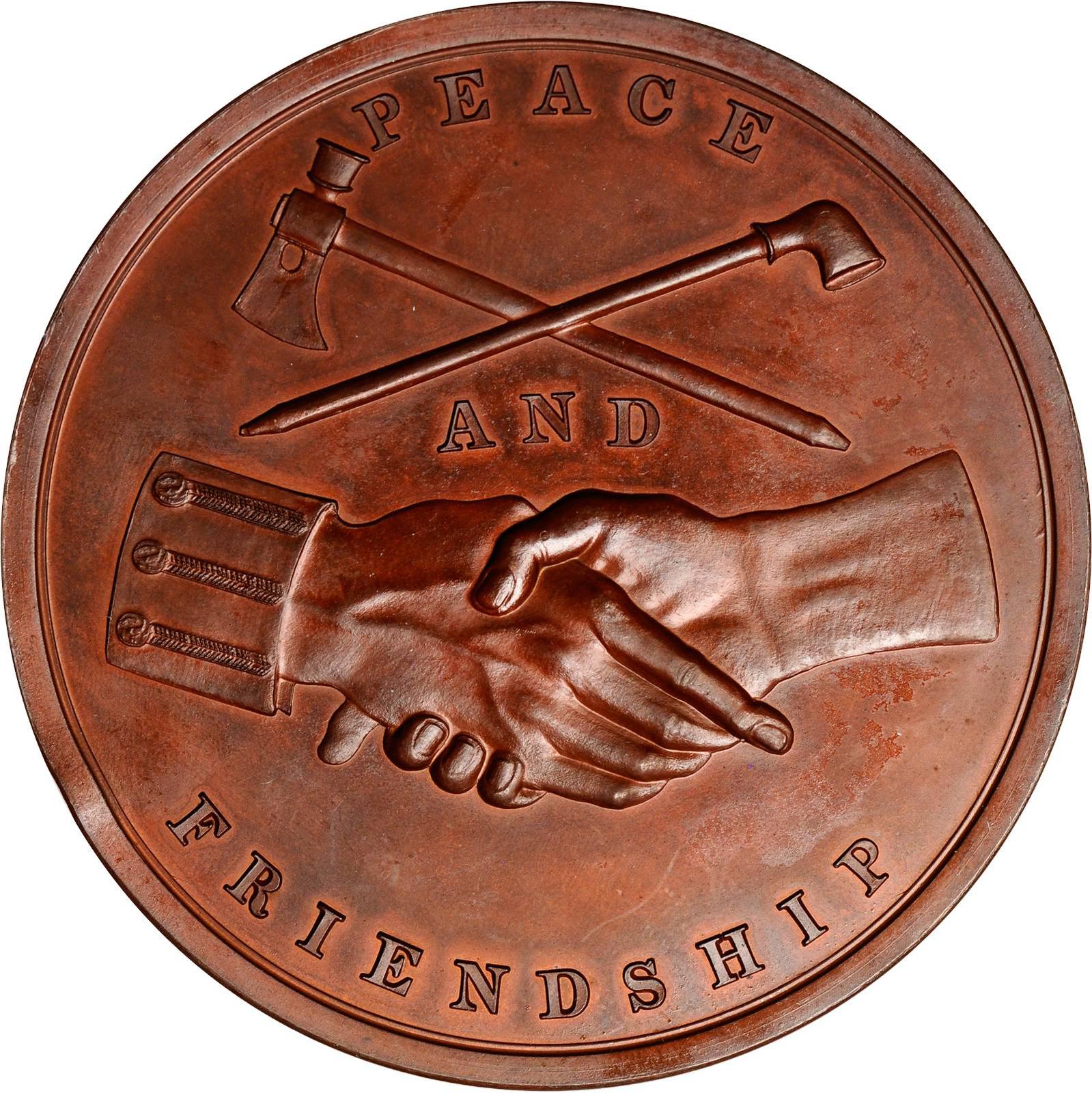 Value Of John Quincy Adams Indian Peace Medal Buyers
