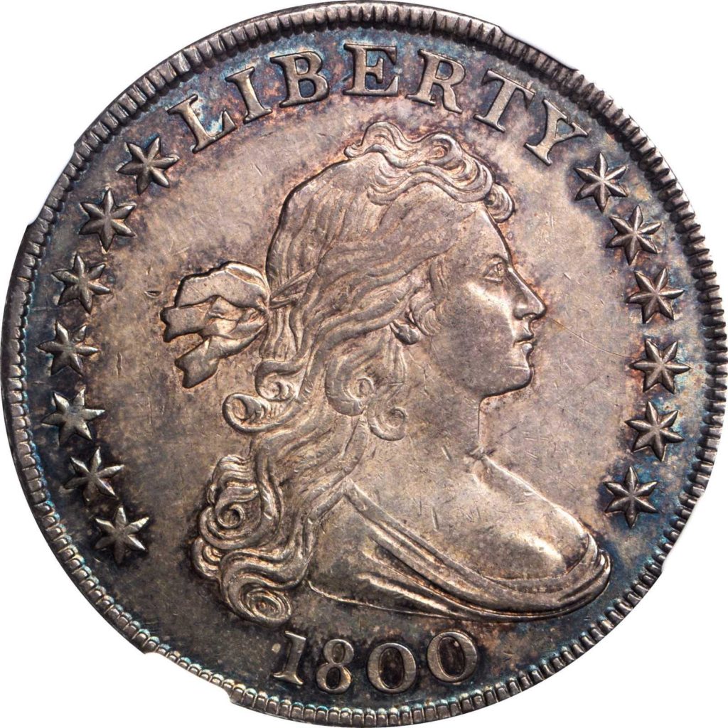 Value of a 1800 BB-188 Draped Bust Silver Dollar | Rare Coin Buyers