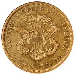 Value of 1861-O $20 Liberty Double Eagle | Sell Rare Coins