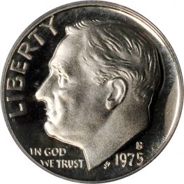 Value of 1975-S Dime | Sell and Auction, Rare Coin Buyers
